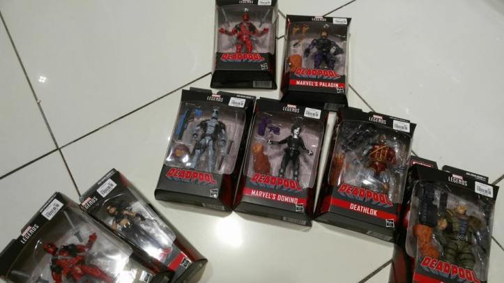 deadpool wave – Near Complete Set