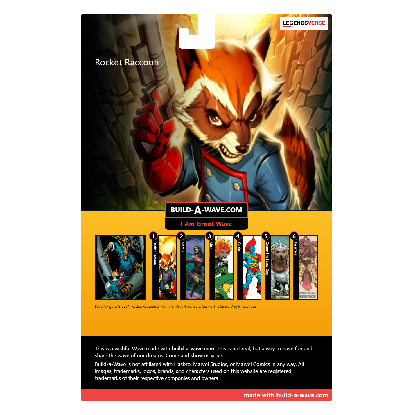 Ideal Wave – I Am Groot Wave – Near Complete Set