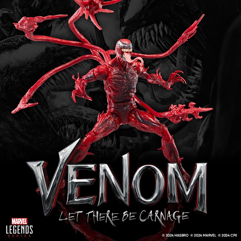 NEWS – Venom: Let there be Carnage – Carnage revealed – Near Complete Set