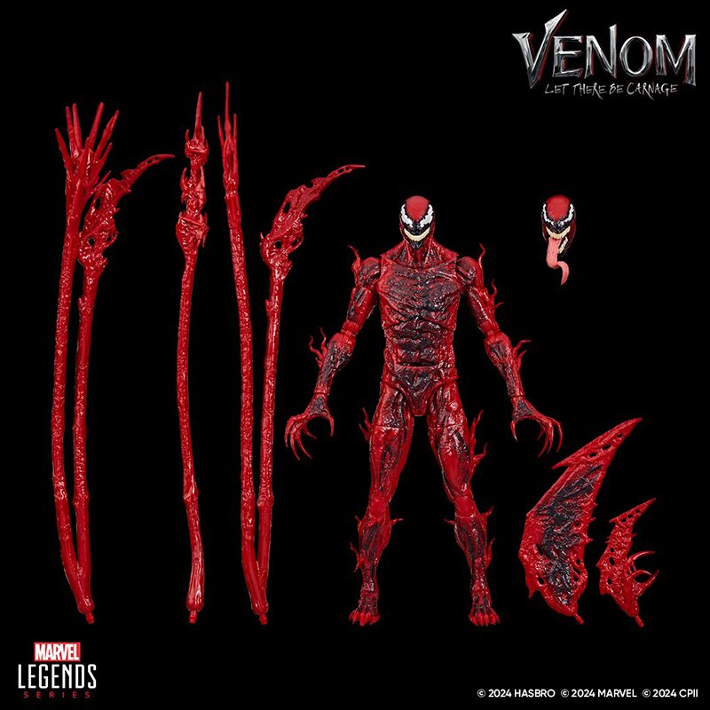 NEWS – Venom: Let there be Carnage – Carnage revealed – Near Complete Set